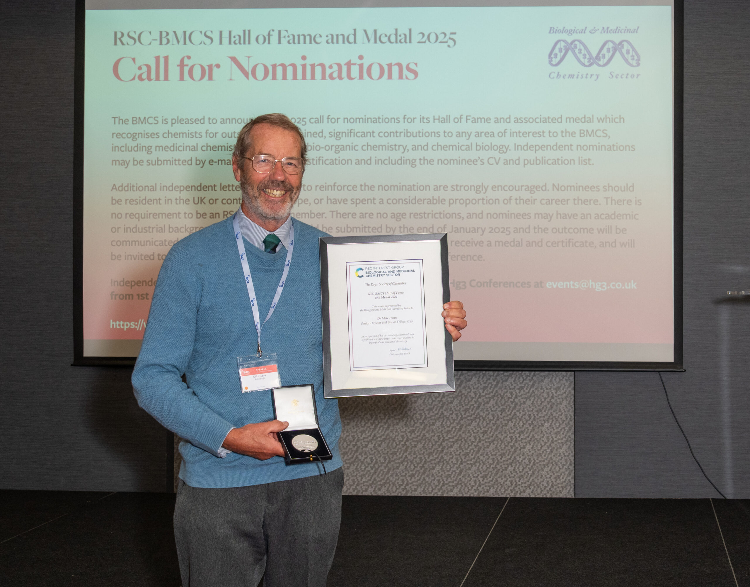 Hall of Fame and Medal - RSC BMCS